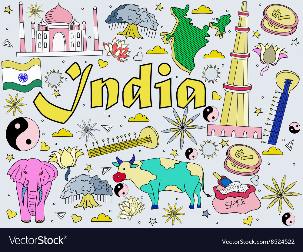 India Royalty Free Vector Image - VectorStock