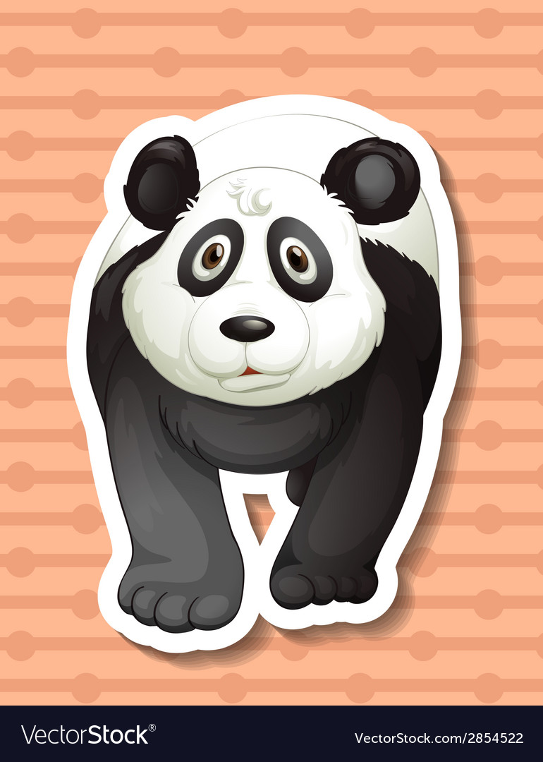 Panda Royalty Free Vector Image - VectorStock