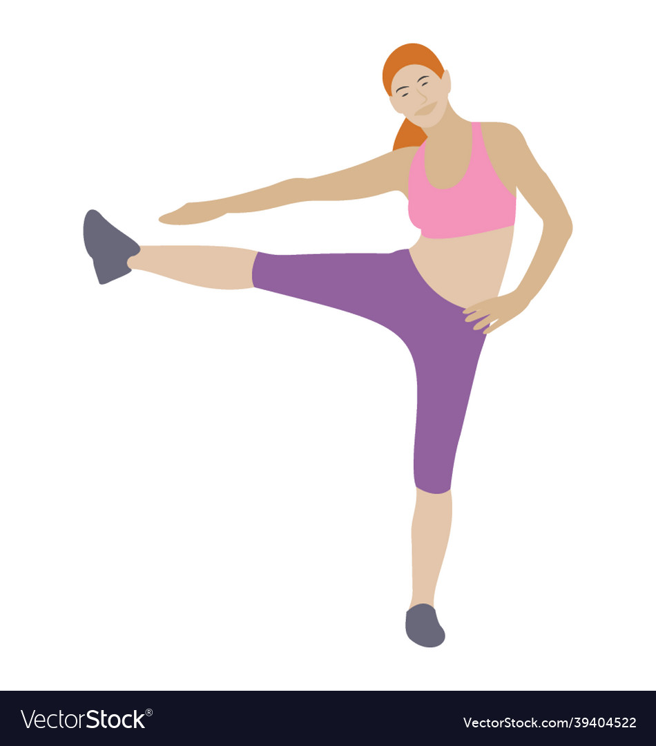 Physical exercise Royalty Free Vector Image - VectorStock