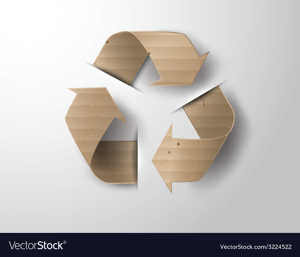 Recyecle Royalty Free Vector Image - VectorStock