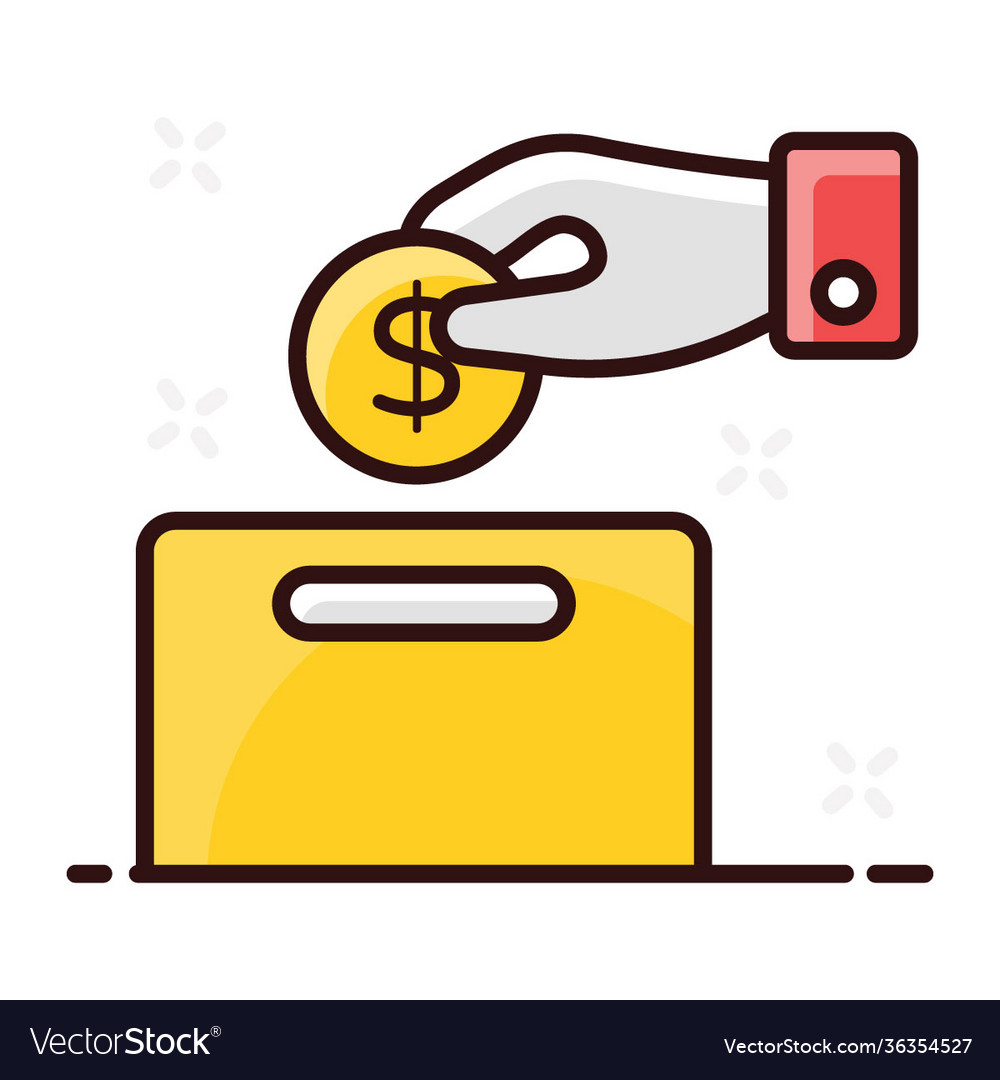 Donation Royalty Free Vector Image - VectorStock