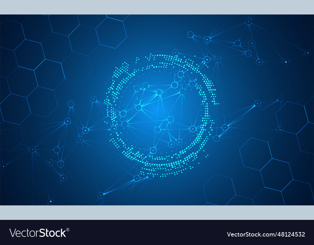 Abstract technology background Royalty Free Vector Image
