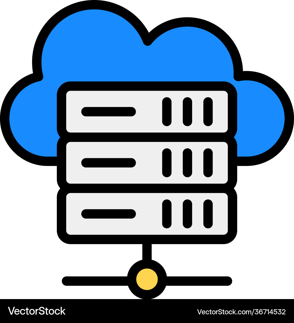 Cloud Server Vector Cloud Server Vector Images | Depositphotos