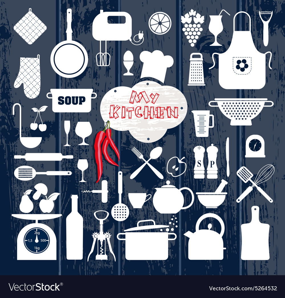 Kitchen Royalty Free Vector Image - VectorStock