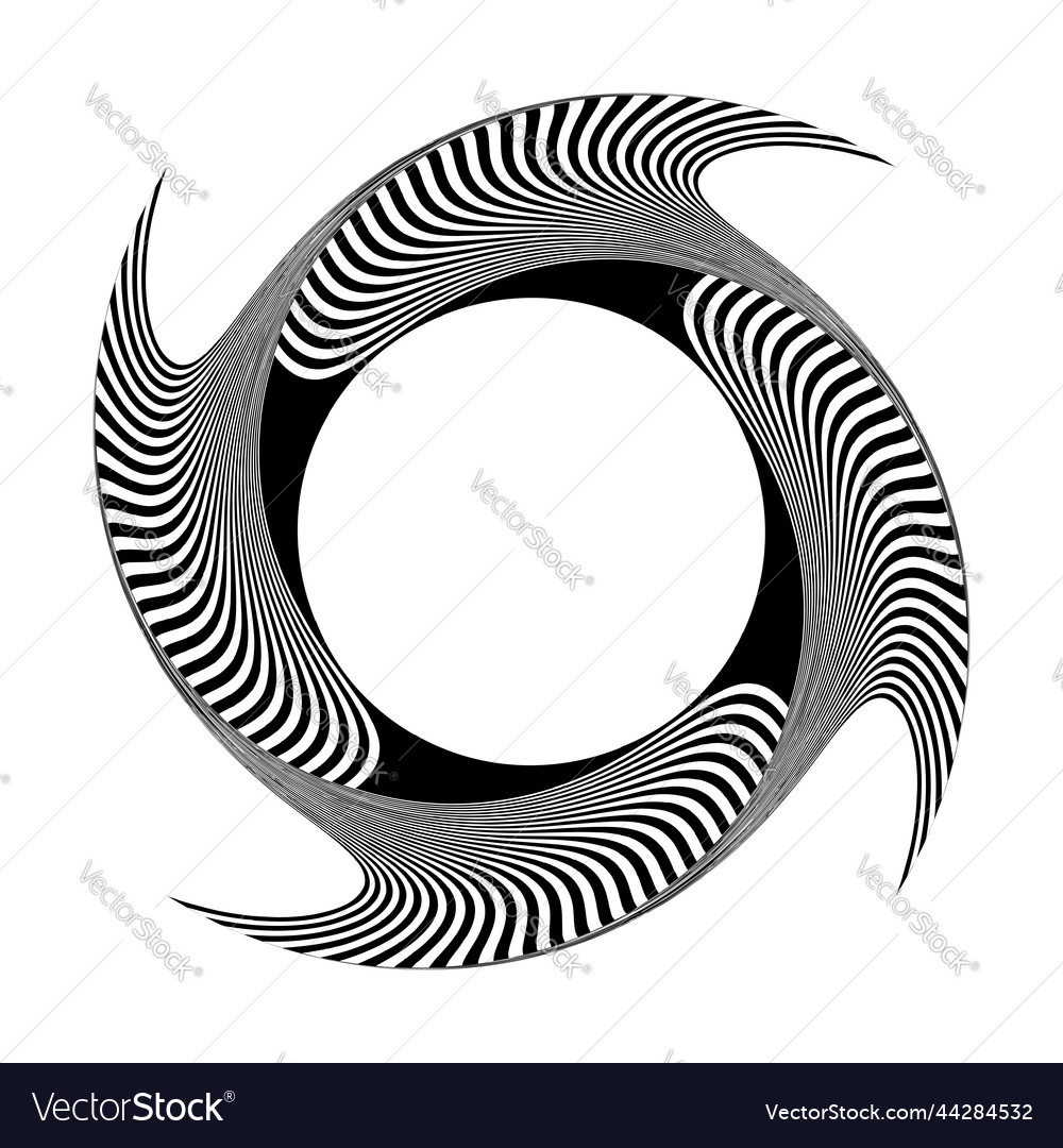 Vortex design element Royalty Free Vector Image