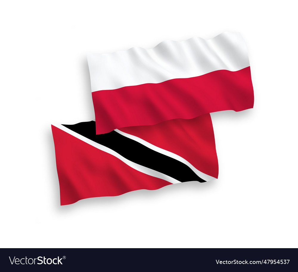 Flags of republic trinidad and tobago Royalty Free Vector