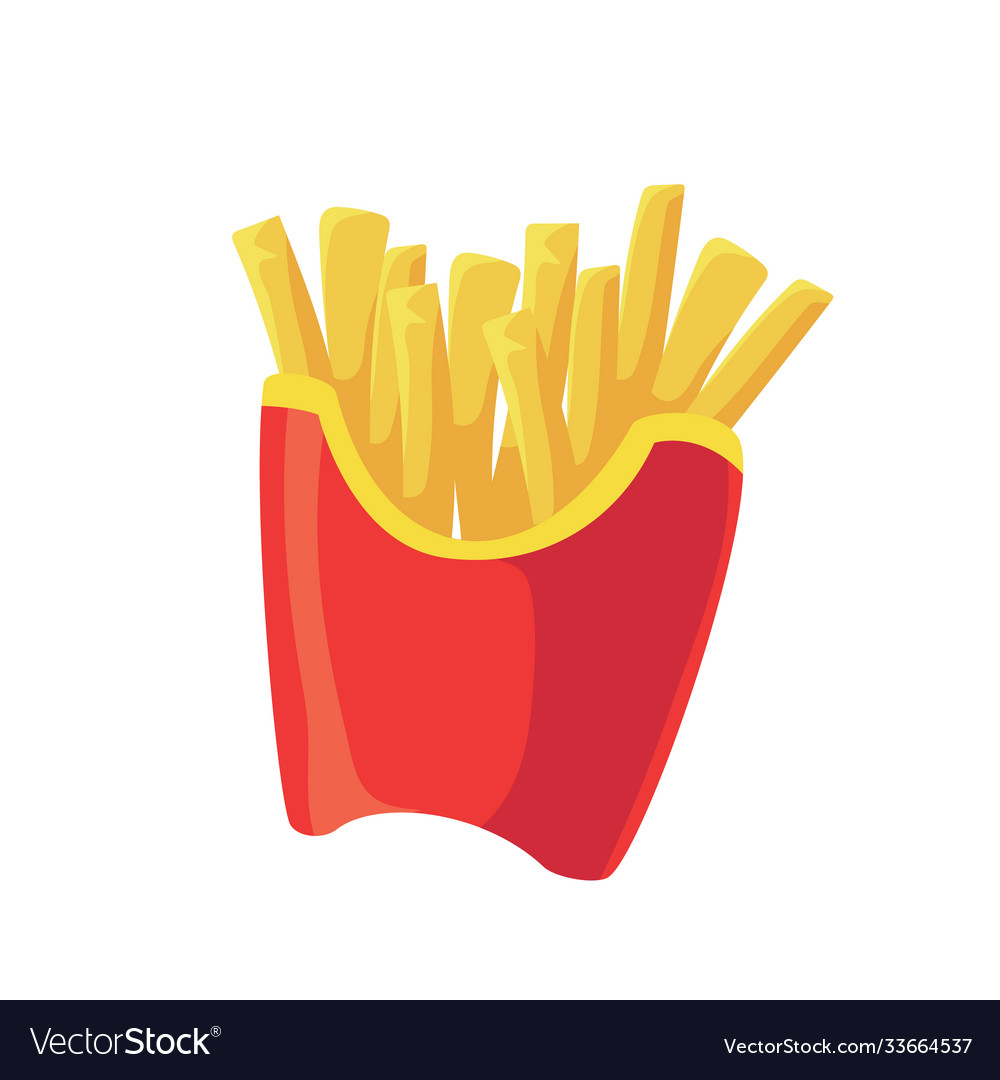 Potato design flat objects Royalty Free Vector Image
