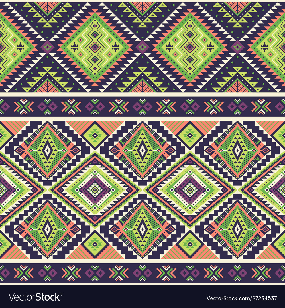 Tribal geometric seamless pattern Royalty Free Vector Image Tribal geometric seamless pattern Royalty Free Vector Image
