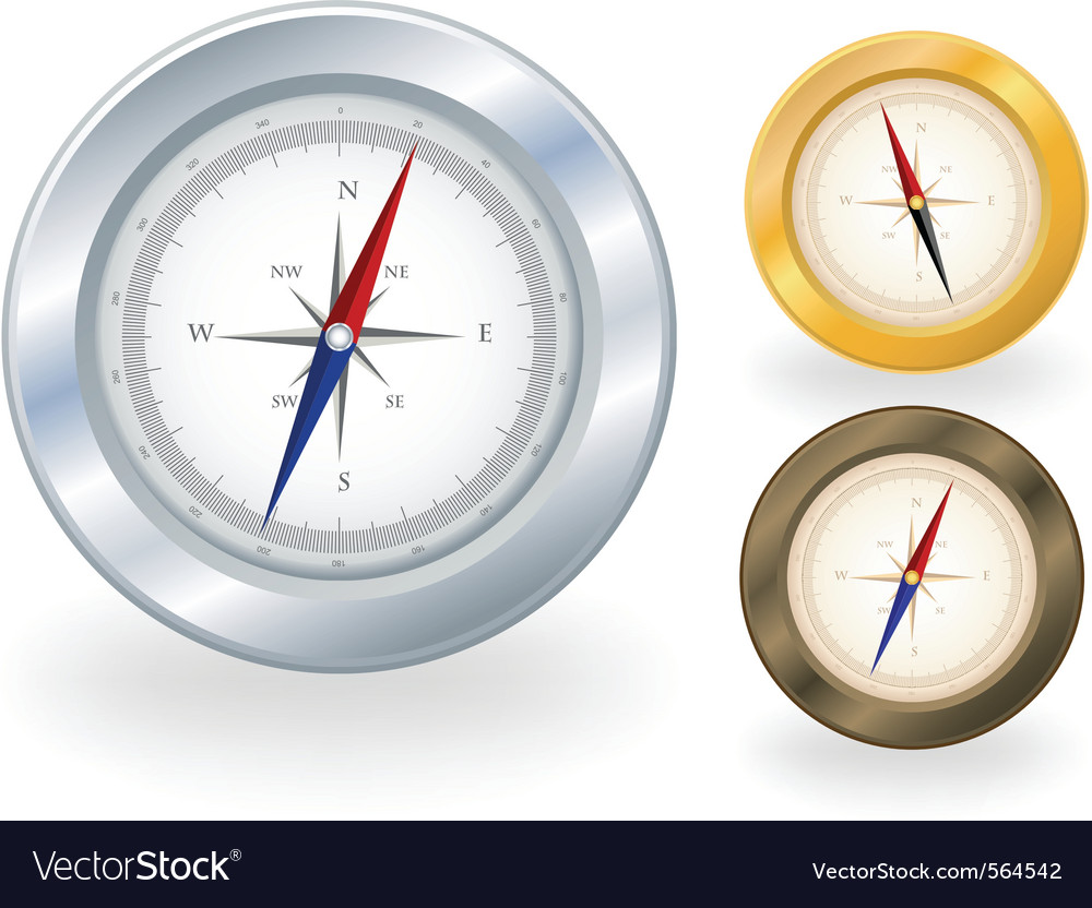 Compass Royalty Free Vector Image - VectorStock