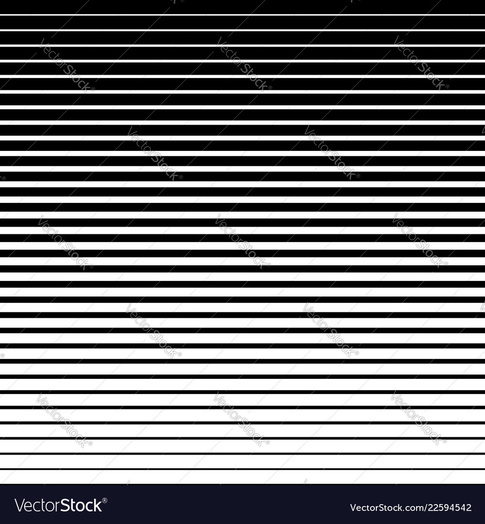 Parallel straight lines monochrome pattern Vector Image