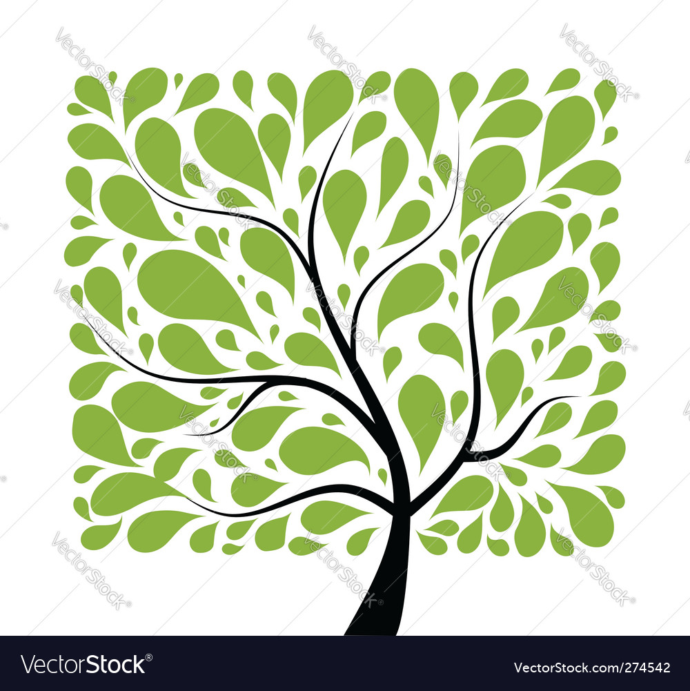 Tree Royalty Free Vector Image - VectorStock