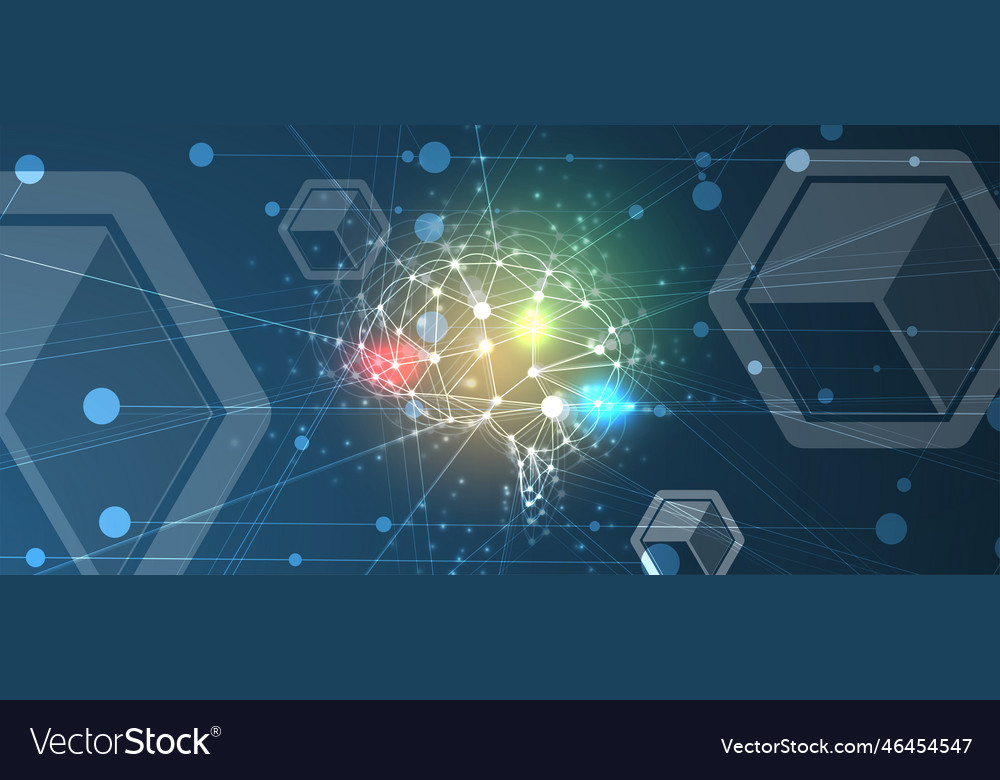 Künstliche Intelligenz Technologie Web Hintergrund