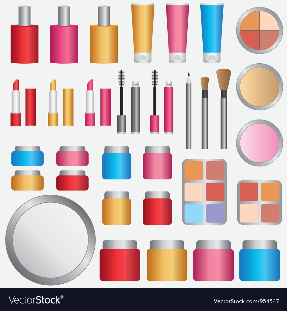 Cosmetics Royalty Free Vector Image - VectorStock