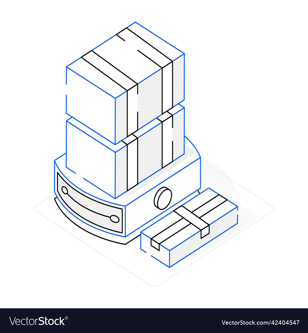 Inventory unit Royalty Free Vector Image - VectorStock