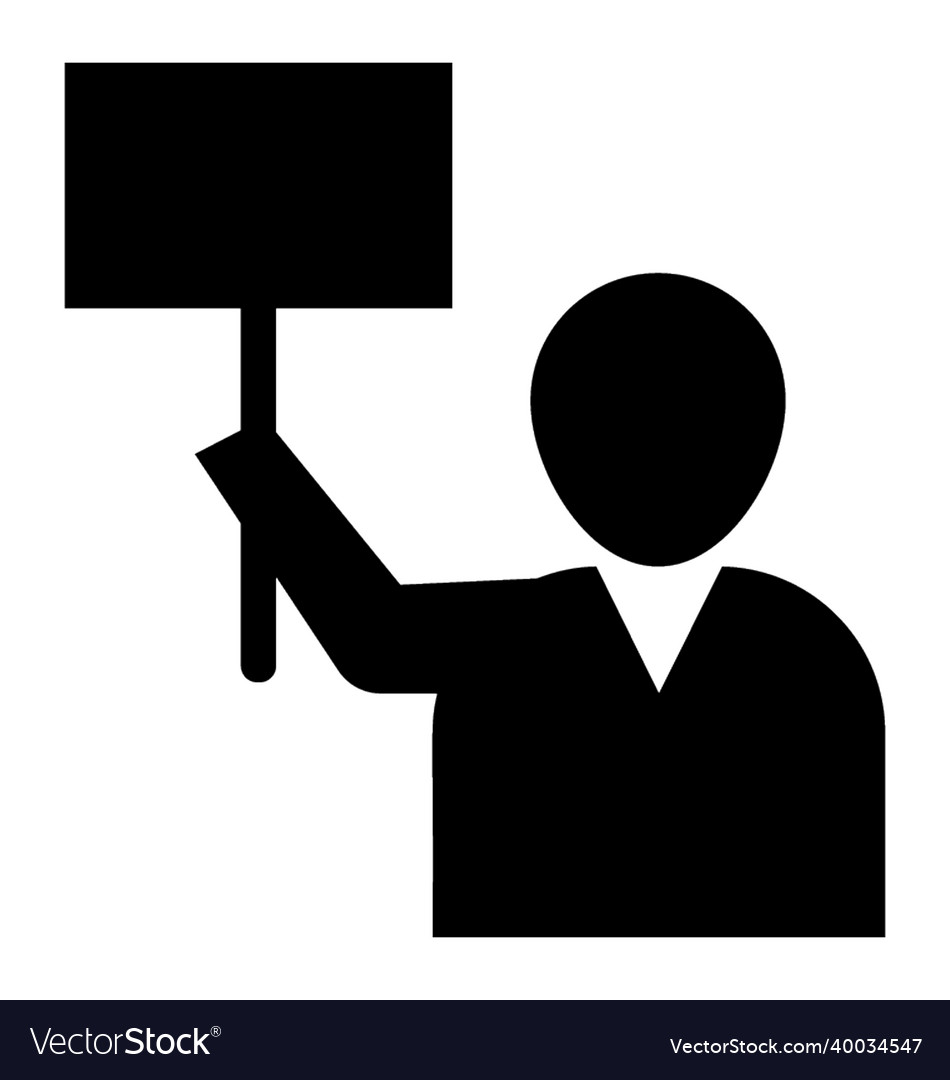 Protest Royalty Free Vector Image - VectorStock