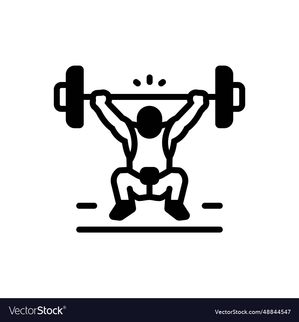 Weightlifting Royalty Free Vector Image - VectorStock