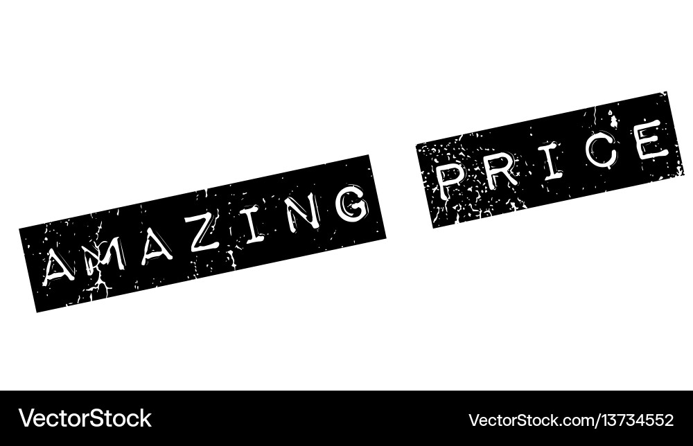 Amazing price rubber stamp Royalty Free Vector Image