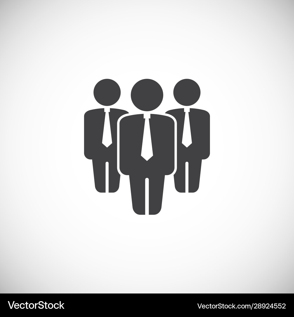 Group business people related icon Royalty Free Vector Image