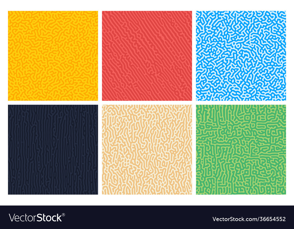 Turing Reaction Colorful Background Royalty Free Vector