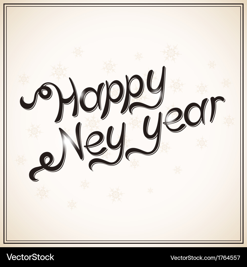 New year Royalty Free Vector Image - VectorStock