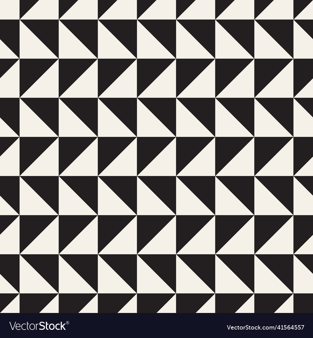 Seamless pattern repeating geometric elements Vector Image