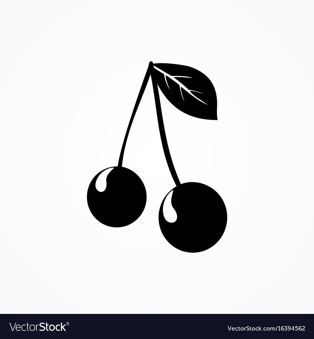 Cherry Royalty Free Vector Image - VectorStock
