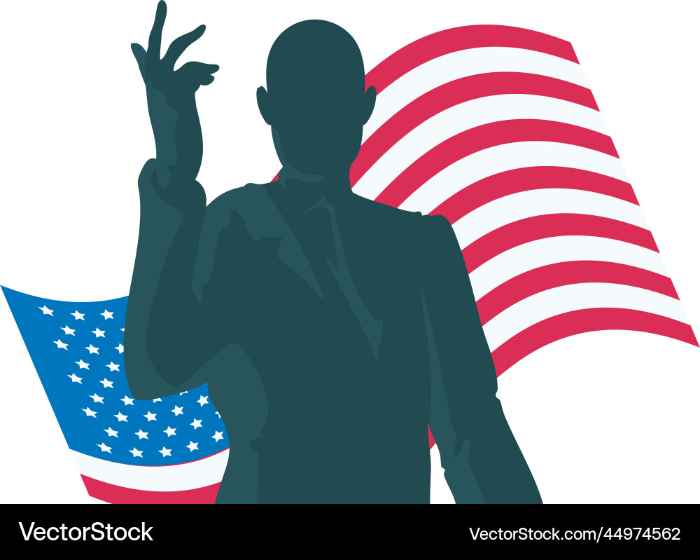 Martin luther king design Royalty Free Vector Image