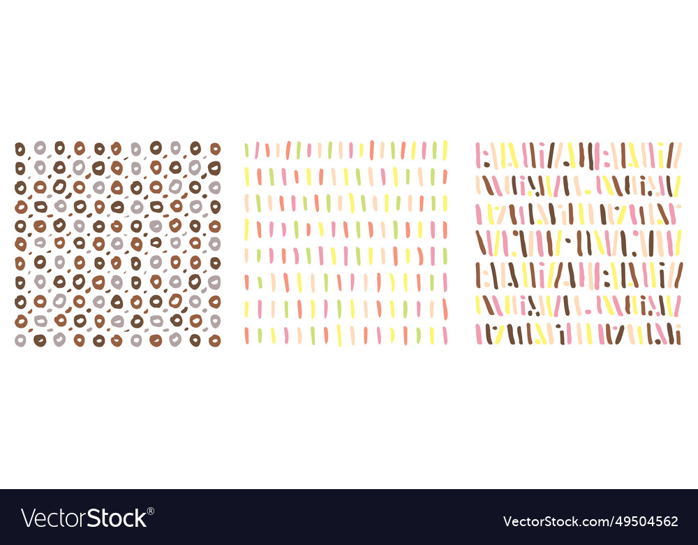 Small dash pattern dotted lines texture candi Vector Image