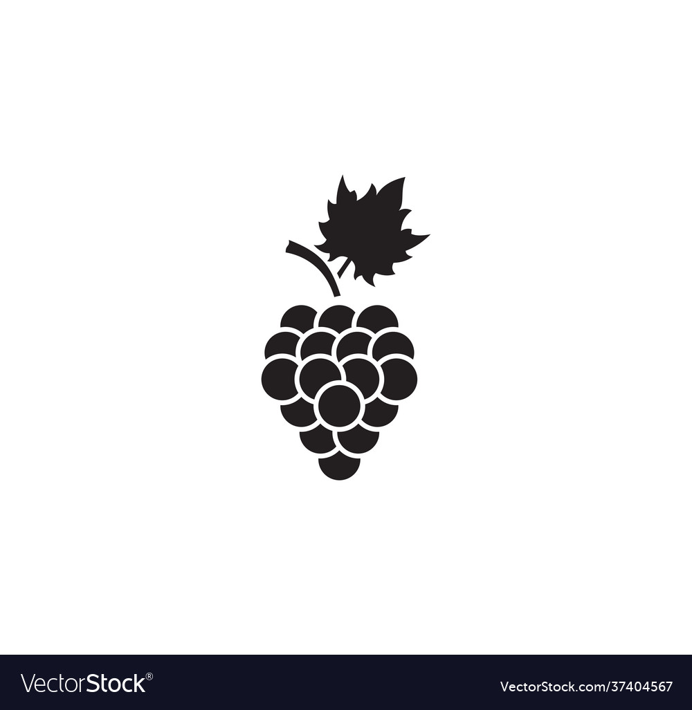 Grape logo Royalty Free Vector Image - VectorStock