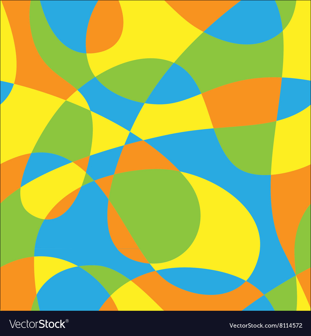 Color pattern loops Royalty Free Vector Image - VectorStock