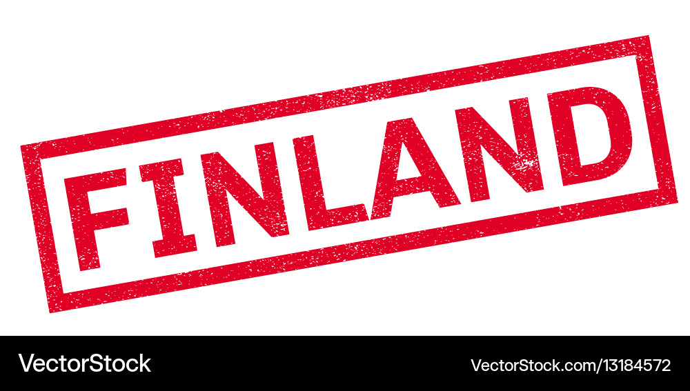 Finland rubber stamp Royalty Free Vector Image