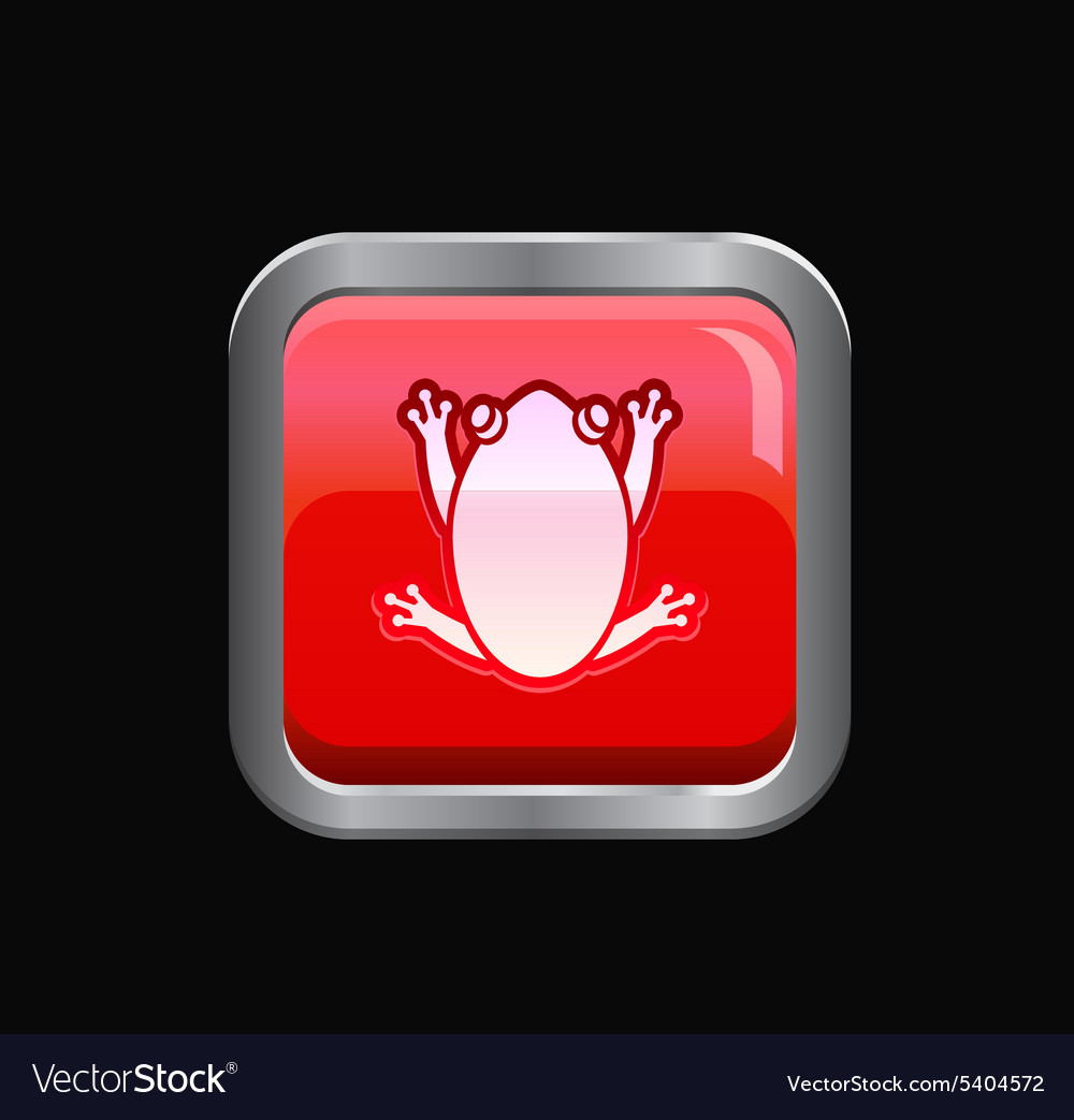 Frog icon Royalty Free Vector Image - VectorStock