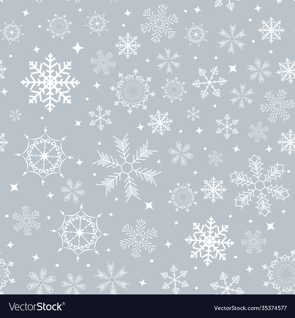 Abstract winter design seamless pattern Royalty Free Vector