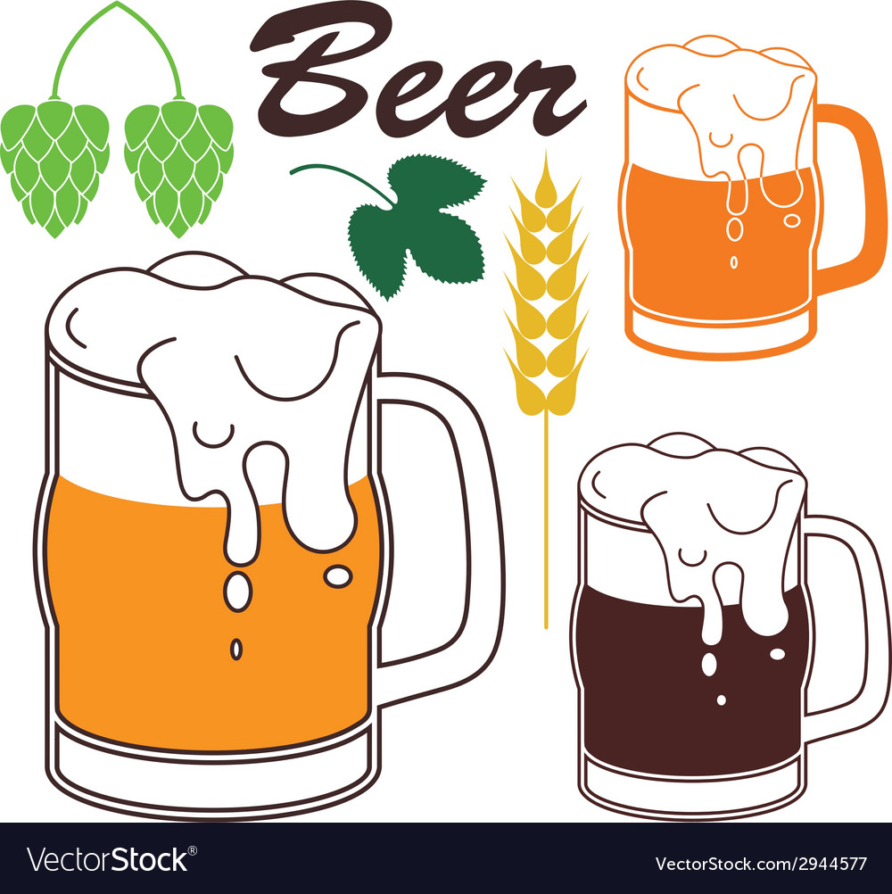 Beer Royalty Free Vector Image - VectorStock