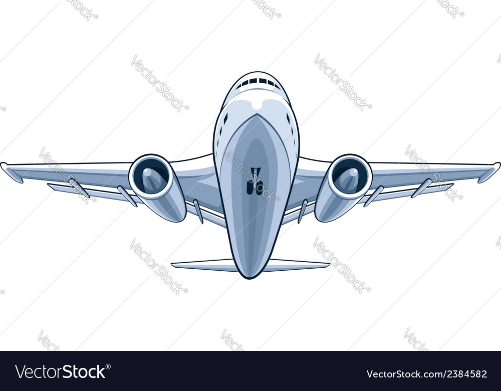 Airplane Royalty Free Vector Image - VectorStock