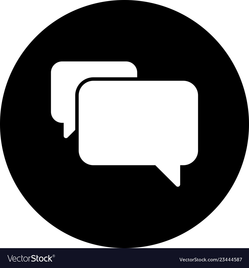 Chat icon Royalty Free Vector Image - VectorStock