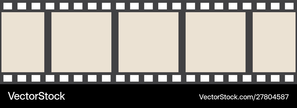 Isolated camera roll icon flat design Royalty Free Vector
