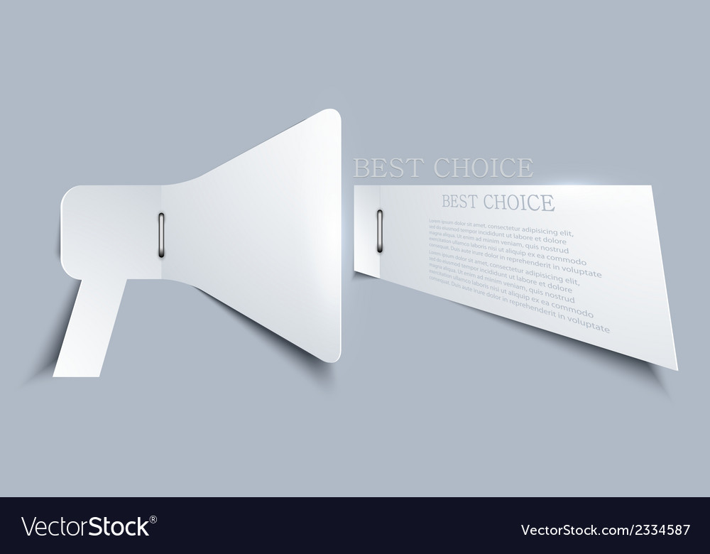 Paper element design Royalty Free Vector Image