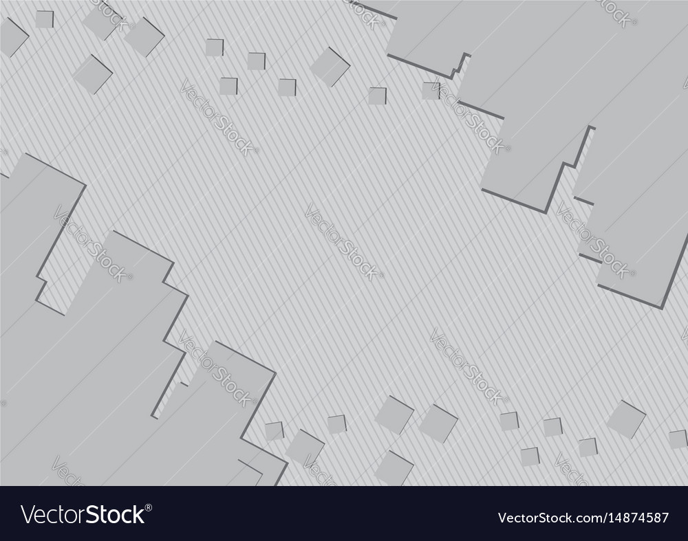 Red rectangle geometric abstract background Vector Image