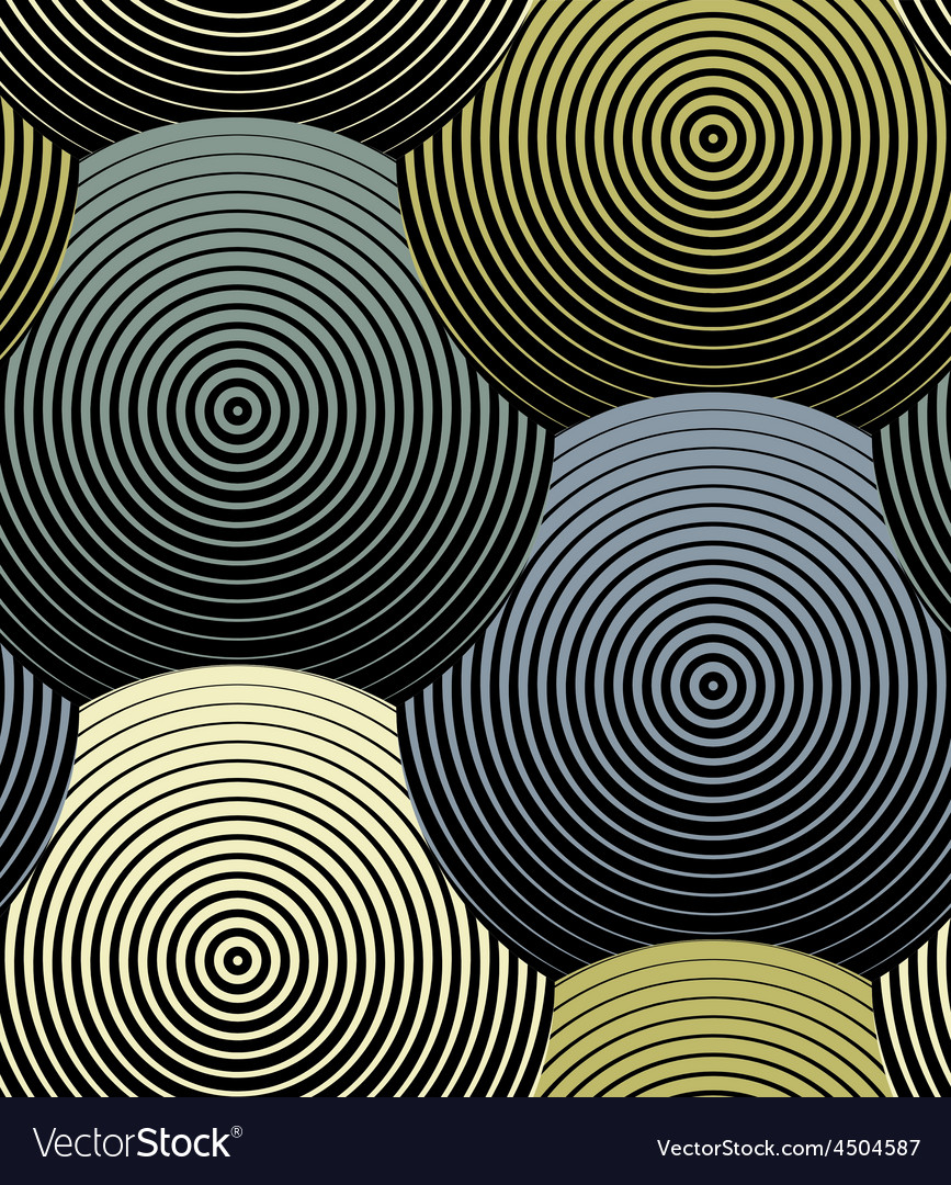 Striped shells seamless pattern Royalty Free Vector Image