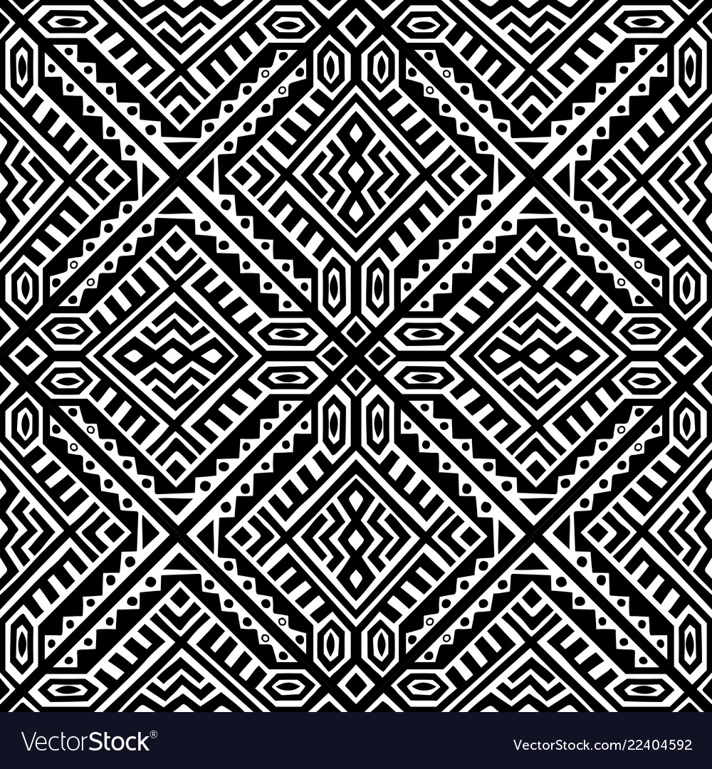 Creative geometric seamless pattern Royalty Free Vector