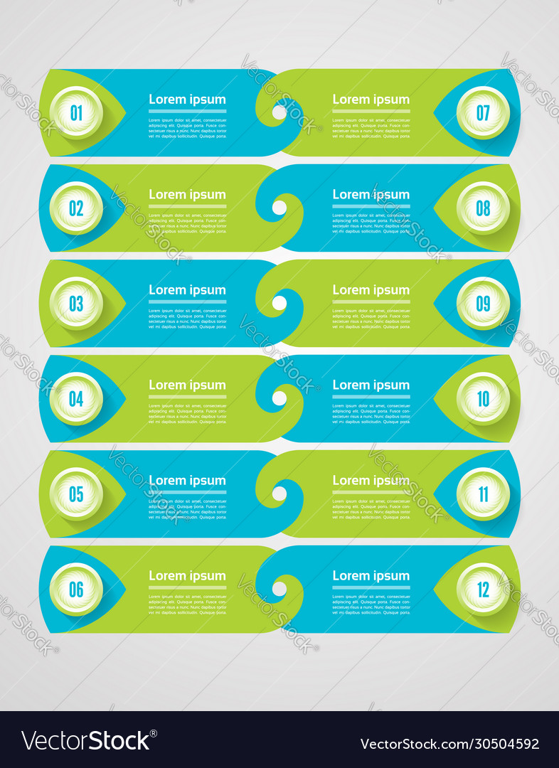 Progress background template for diagram graph Vector Image