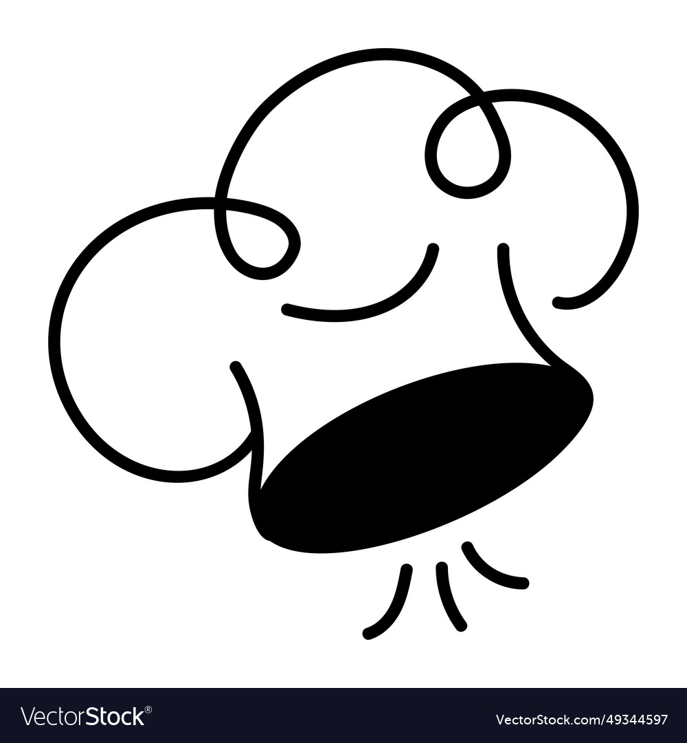 Chef hat Royalty Free Vector Image - VectorStock