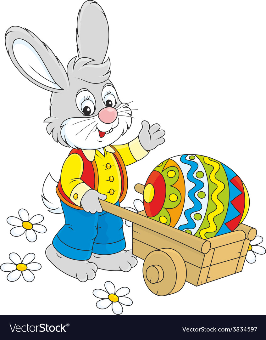 Easter Bunny Royalty Free Vector Image - VectorStock