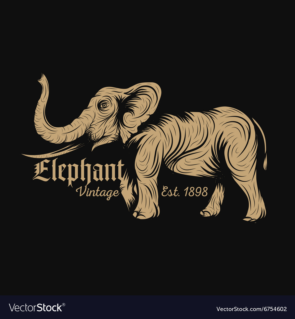 Elephant Royalty Free Vector Image - VectorStock