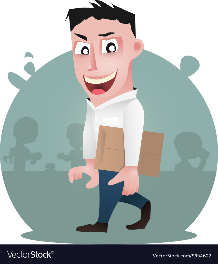 Officeboy preview Royalty Free Vector Image - VectorStock