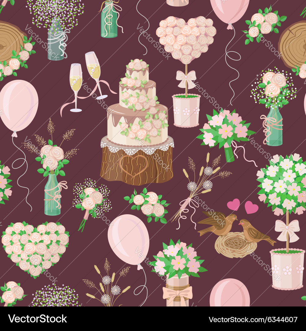 Rustic pattern on dark Royalty Free Vector Image
