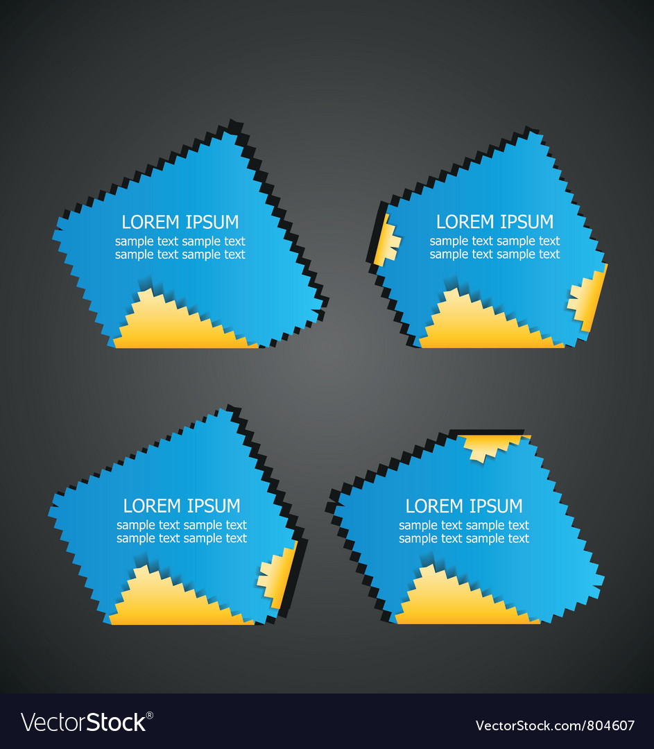 Sticker Royalty Free Vector Image - VectorStock