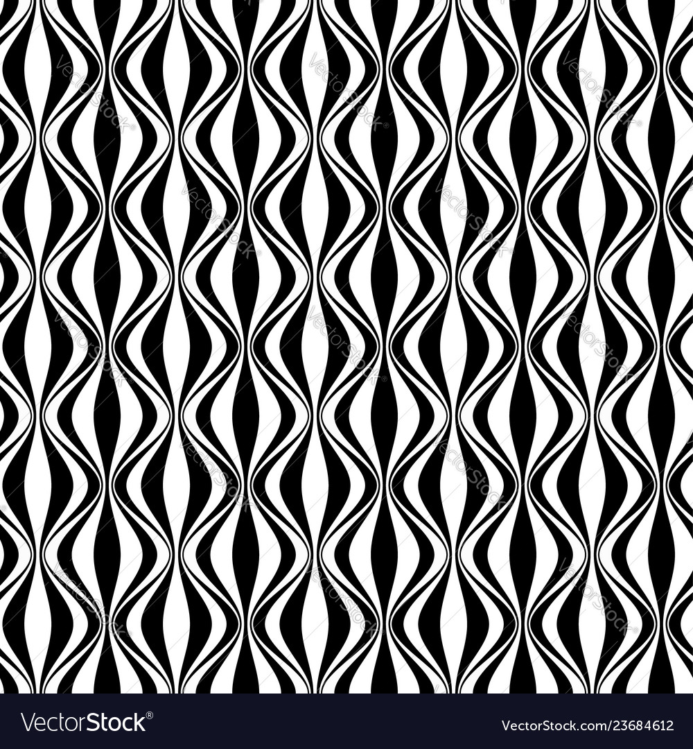 Vertical waves pattern Royalty Free Vector Image