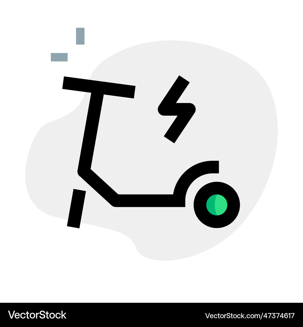 Sport stunts are performed on kick scooters Vector Image